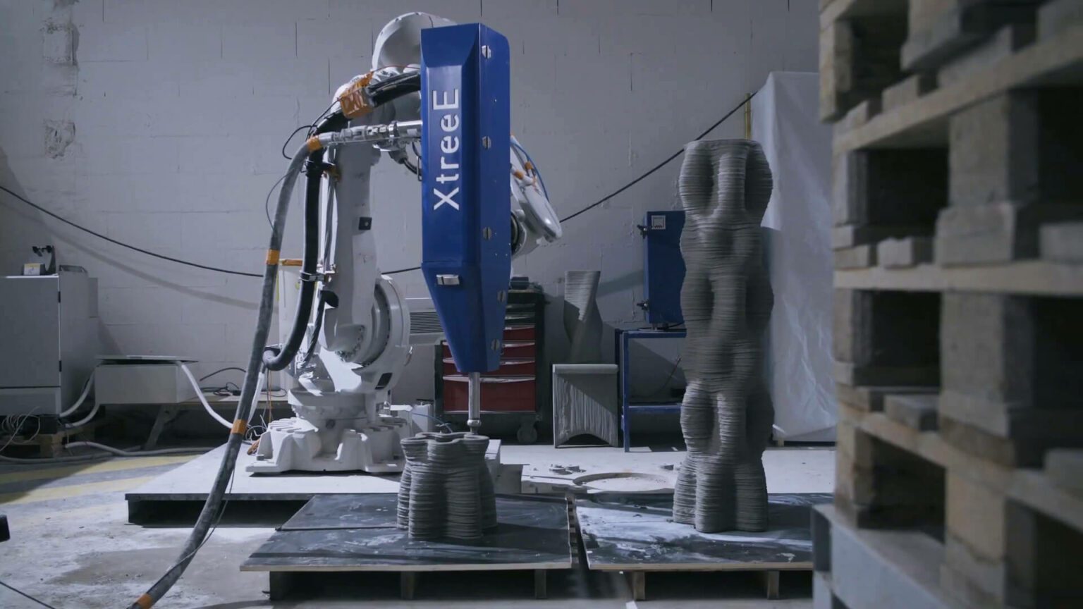 3D Concrete Printing: XtreeE | HAL Robotics