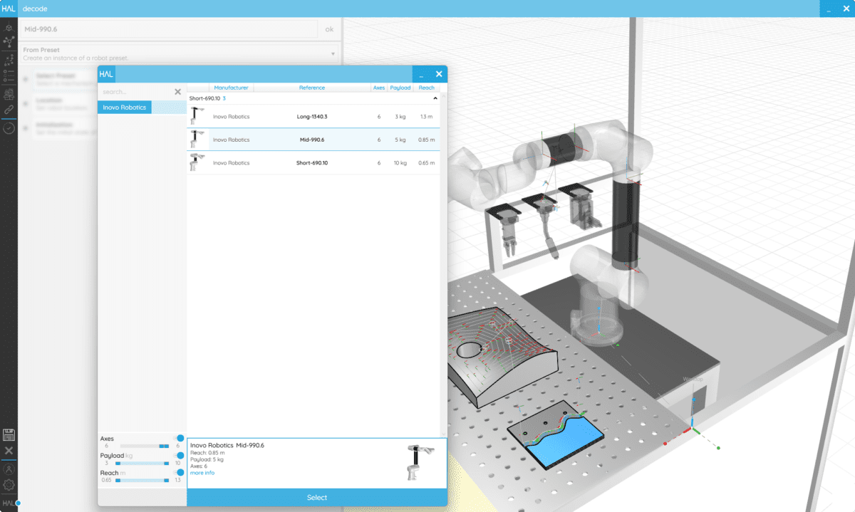 INOVO cobot programming: INOVO Robotics | HAL Robotics