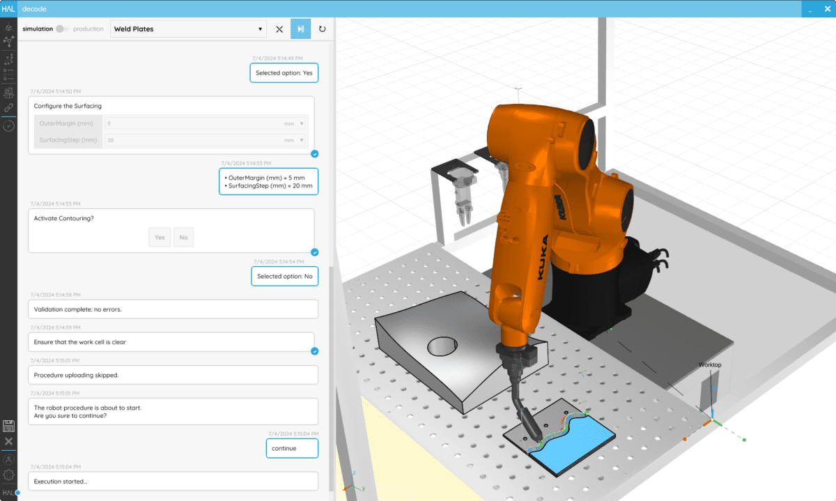 KUKA robot programming & simulation | HAL Robotics