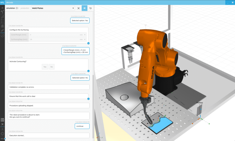 KUKA robot programming & simulation | HAL Robotics