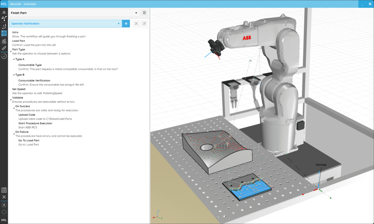 Collaborative Robot Programming, Simulation & Control Software | HAL ...